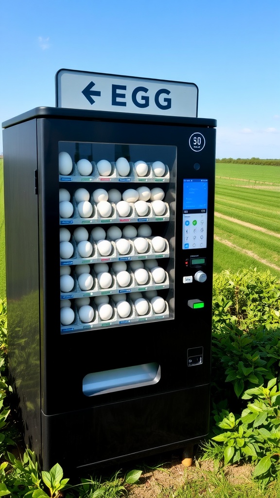 Innovative Egg Vending Machines: Fresh Eggs at Your Convenience